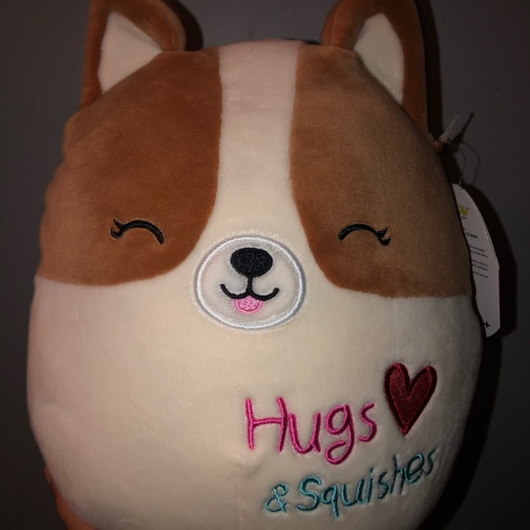 Squishmallows | Toys | Squishmallow Regina The Corgi Valentines Day ...